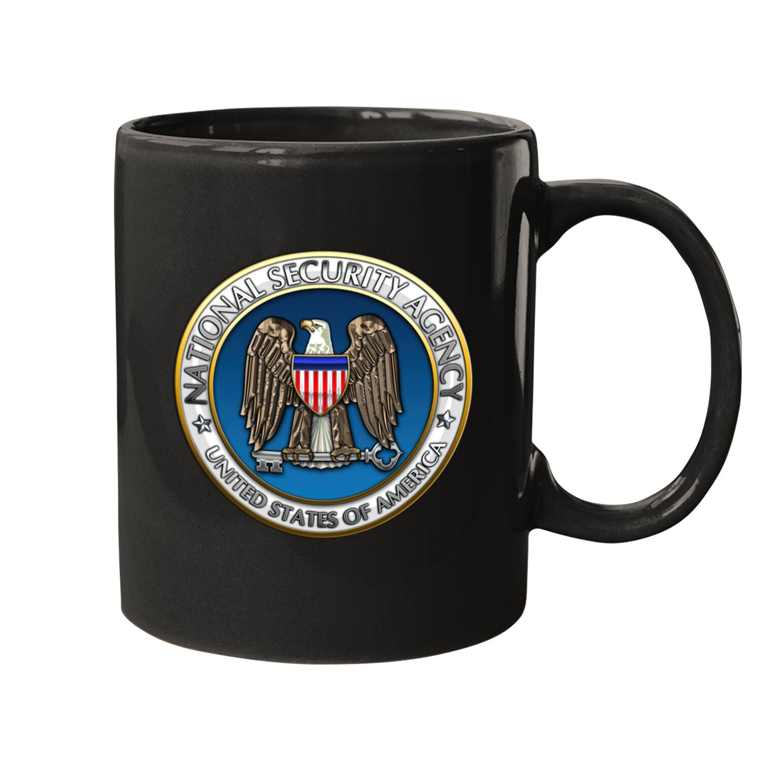 National Security Agency (NSA) Mugs Designed & Sold By Elahe Baloochi
