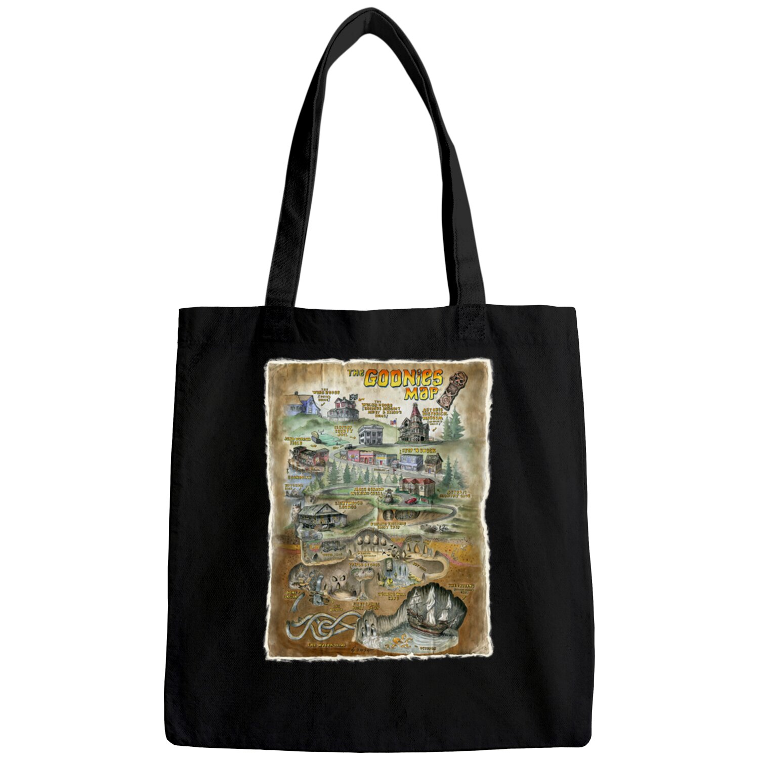 Goonies Map - Goonies - Bags
