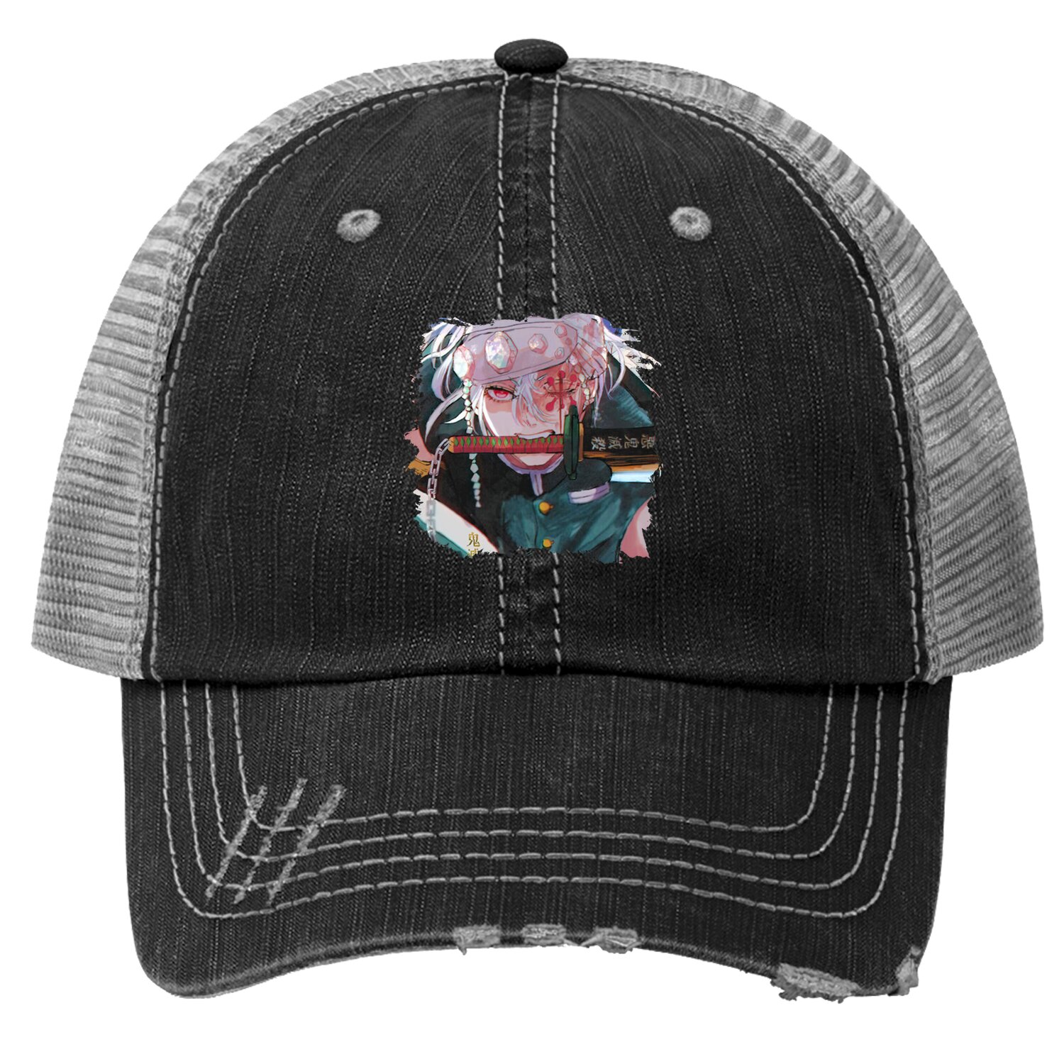 Uzui Tengen - Demon Slayer Kimetsu No Yaiba Essential Trucker Hats ...