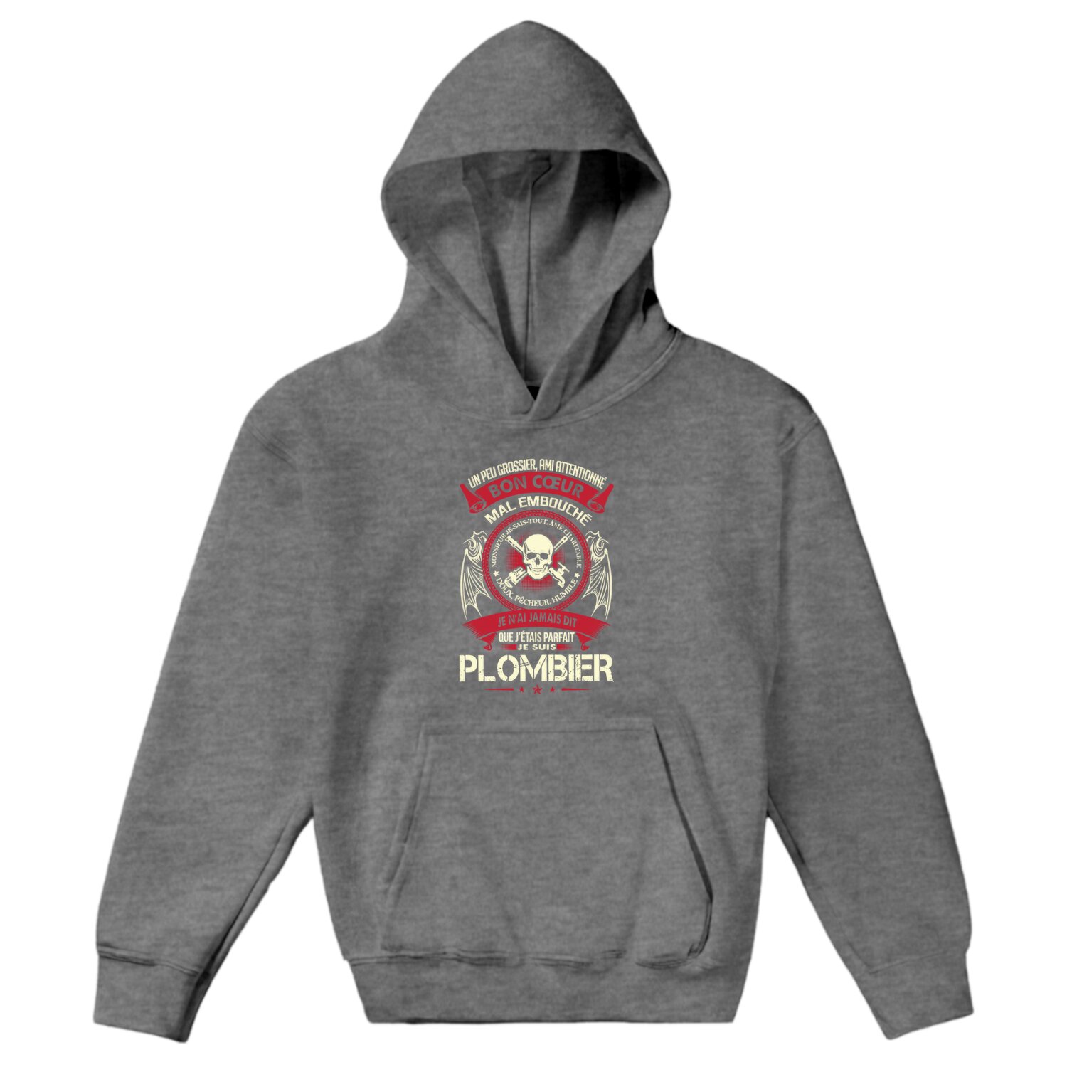 Un Peu Grossier, Ami Attentionné, Bon Cœur, Mal Embouché Hoodie Enfant