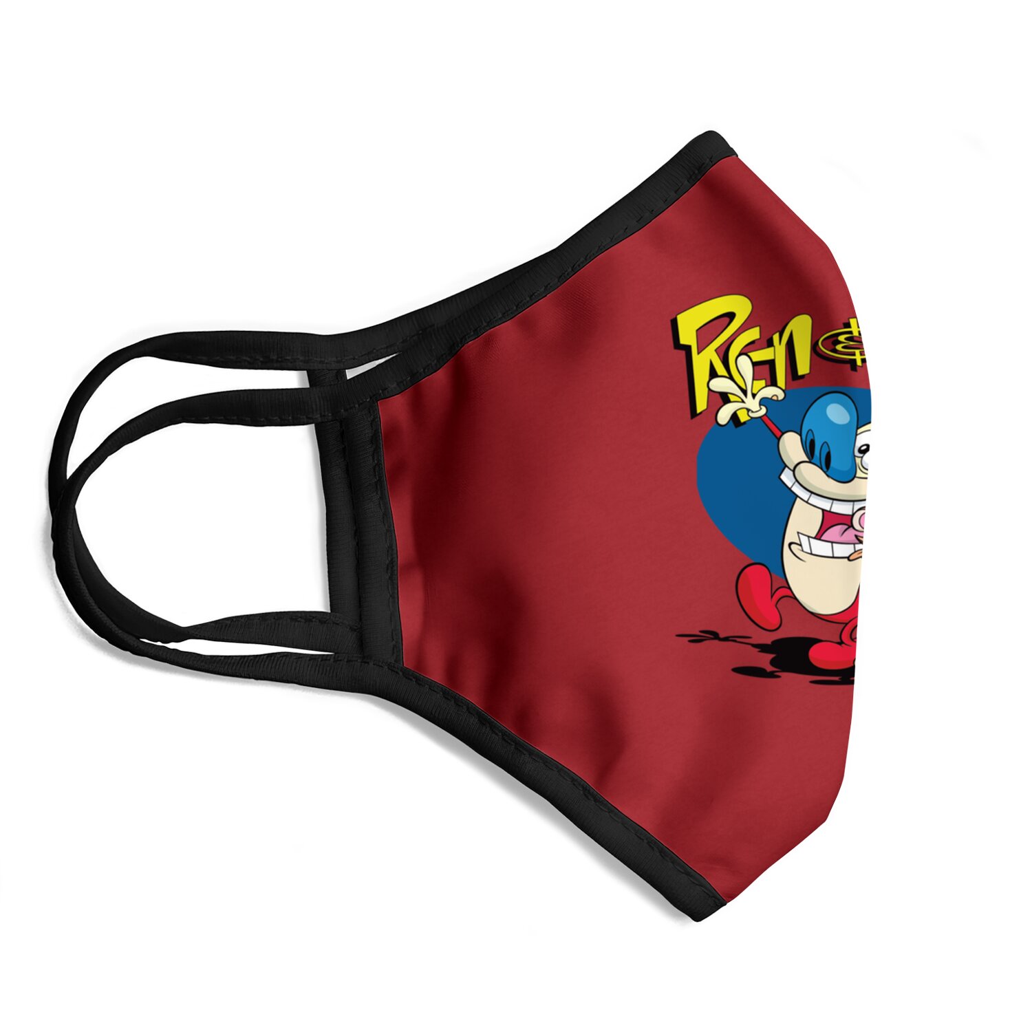 Nickelodeon Ren And Stimpy Classic Logo Face Masks