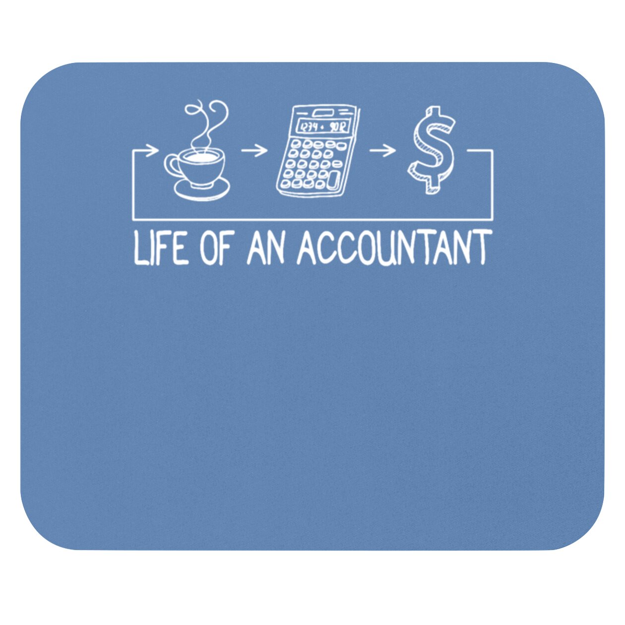 Accountant Work Their Assets Off Accounting CPA Mouse Pads Designed ...