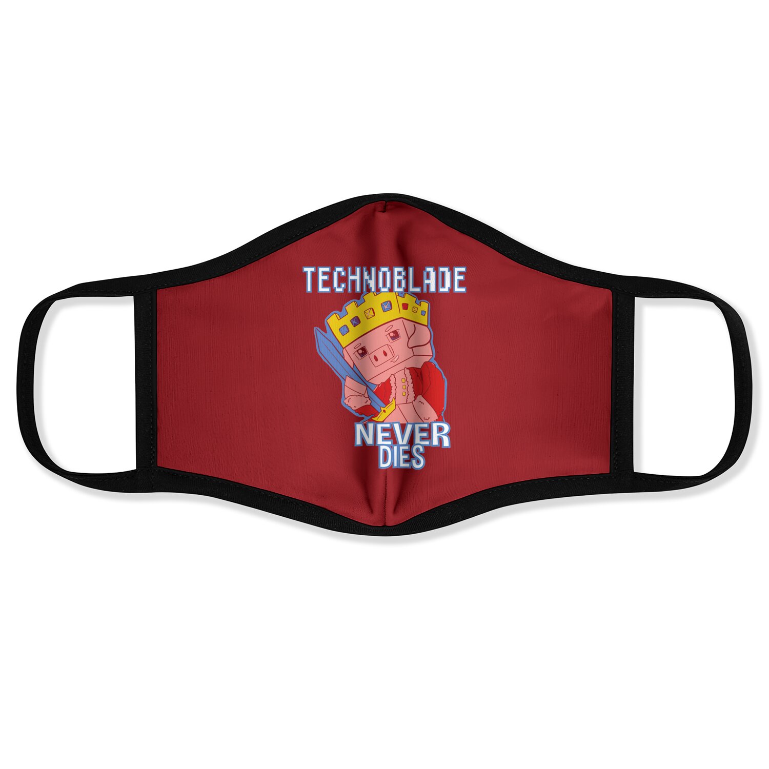 Technoblade Never Dies - Technoblade - Face Masks Starting at $11.45 By ...