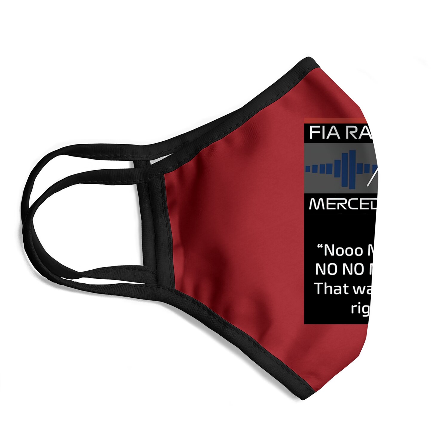 Toto Wolff Angry Team Radio Abu Dhabi 2021 Classic Face Masks