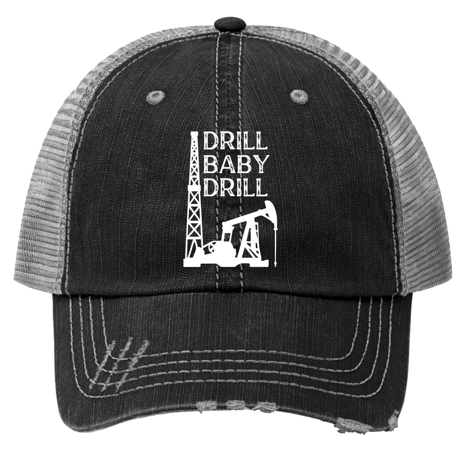Lauren Boebert Drill Baby Drill Oil & Gas Oil Rig Worker Trucker Hats ...