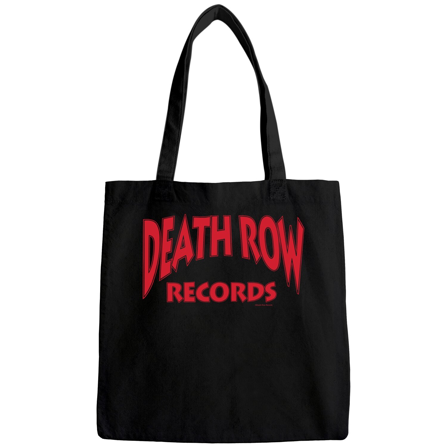 Death Row Records Red On Black Death Row Logo Bags Designed & Sold By ...