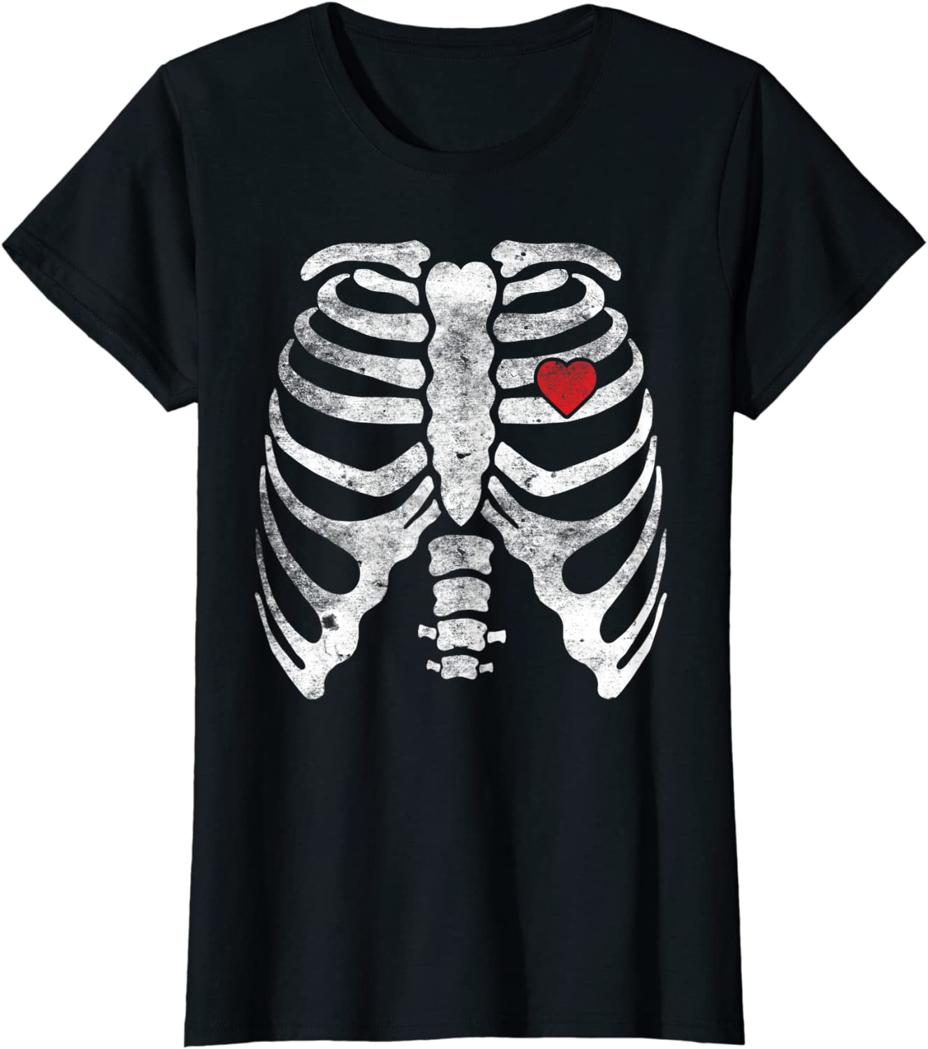 Skeleton Heart Rib Cage Hoodie