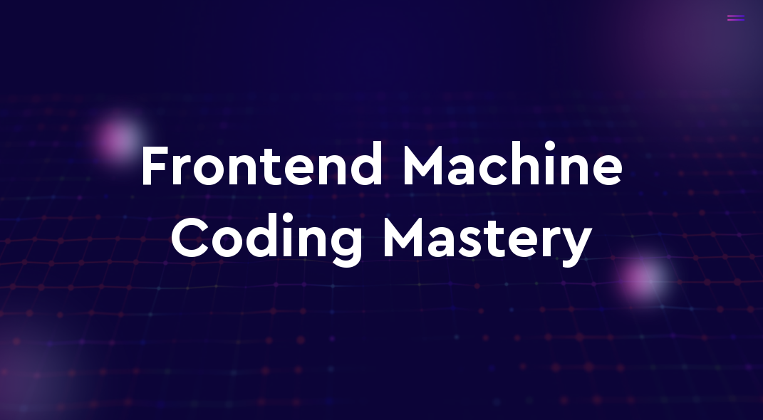Frontend Machine Coding Mastery: Building Interactive UI Components | Procodebase