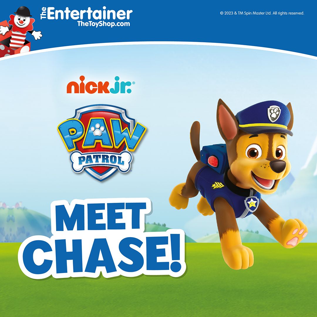 Meet Chase from Paw Patrol