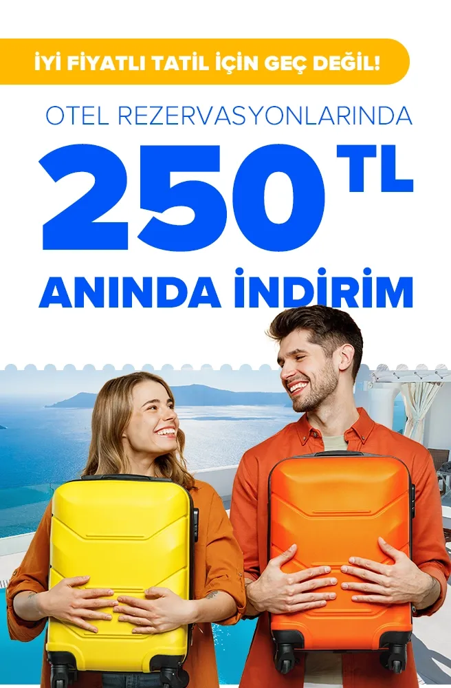 Otel Rezervasyonlarında Anında 250 TL İndirim! - Biletdukkani.com Otel Rezervasyonlarında Anında 250 TL İndirim! - Biletdukkani.com