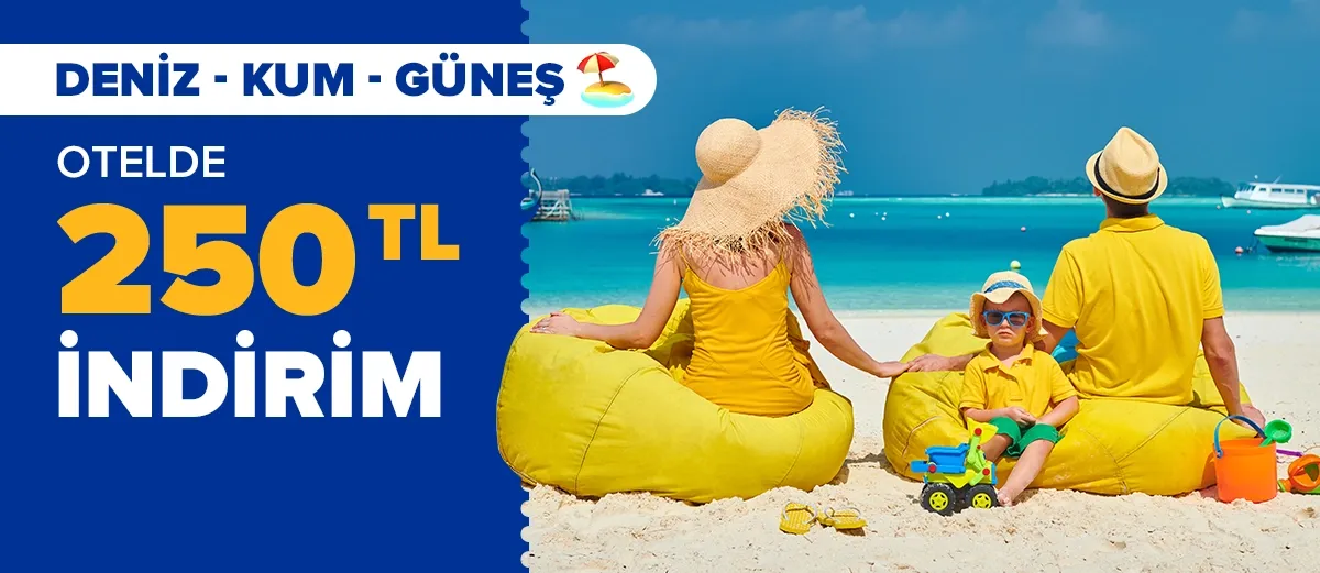 Tüm Otellerde 250 TL İndirim - Biletdukkani.com Tüm Otellerde 250 TL İndirim - Biletdukkani.com