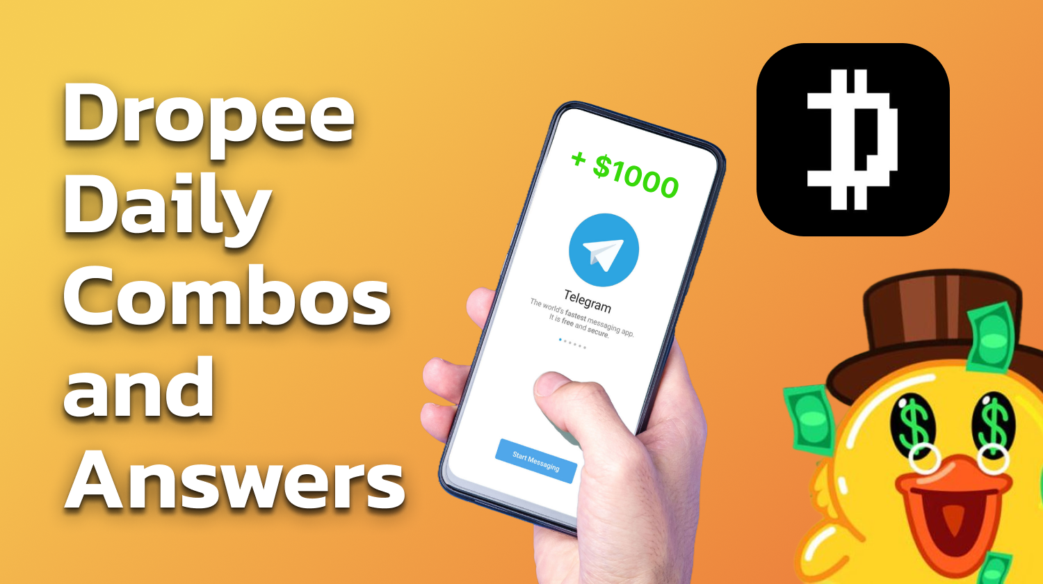Dropee Daily Combo & Question of the Day (March 2025) | CoinBrain