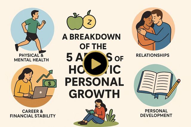 A Breakdown of the 5 Areas of Holistic Personal Growth