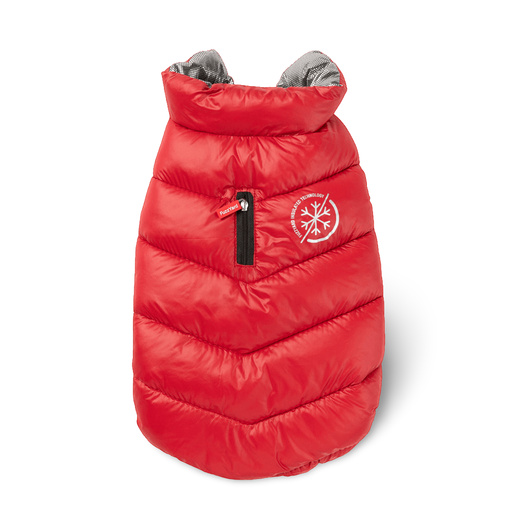 FuzzYard Hakuba Jacket Red | Top dogs on price | Pet Circle