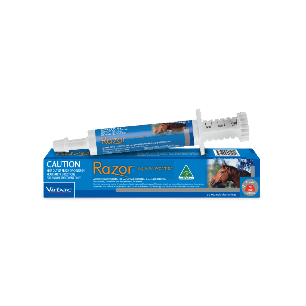 Razor Equine Wormer Paste | Top dogs on price | Pet Circle