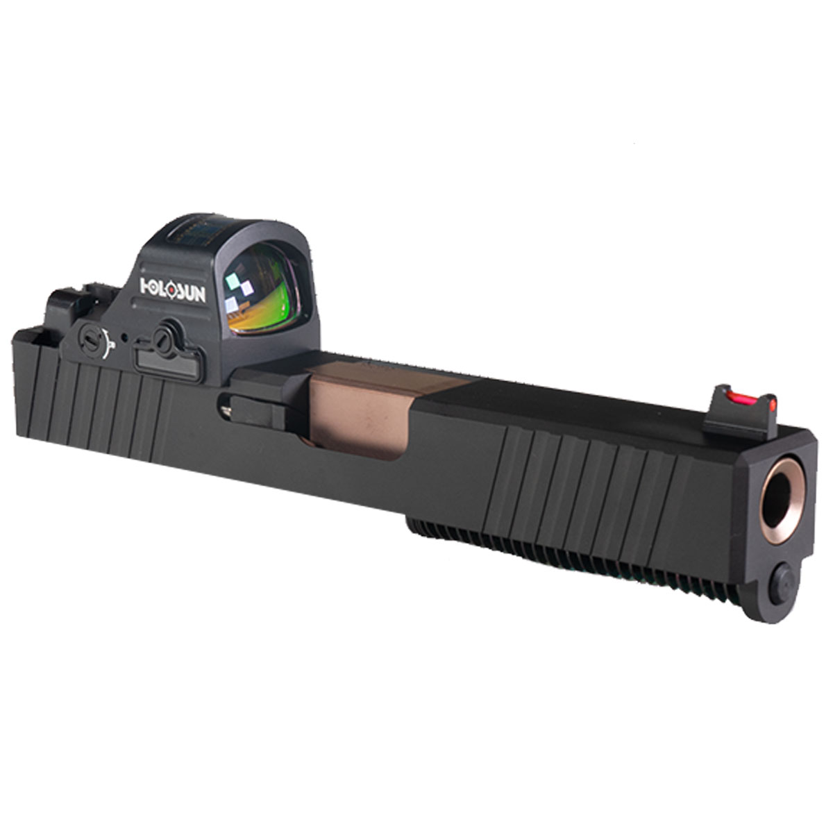 DTT 'Cosmic-Dust w/Red Dot' 9mm Complete Slide Kit - Glock 19 Compatible