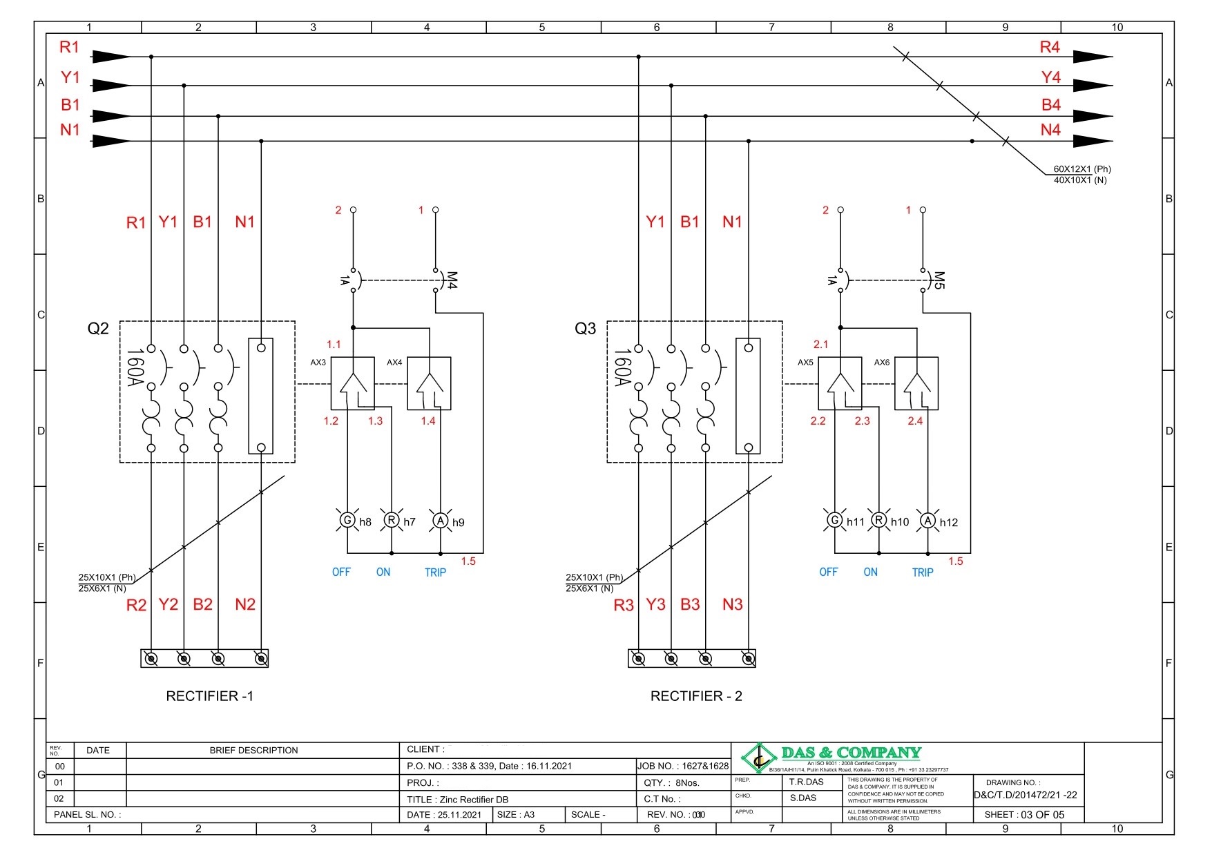 Electrical Panel Drawing