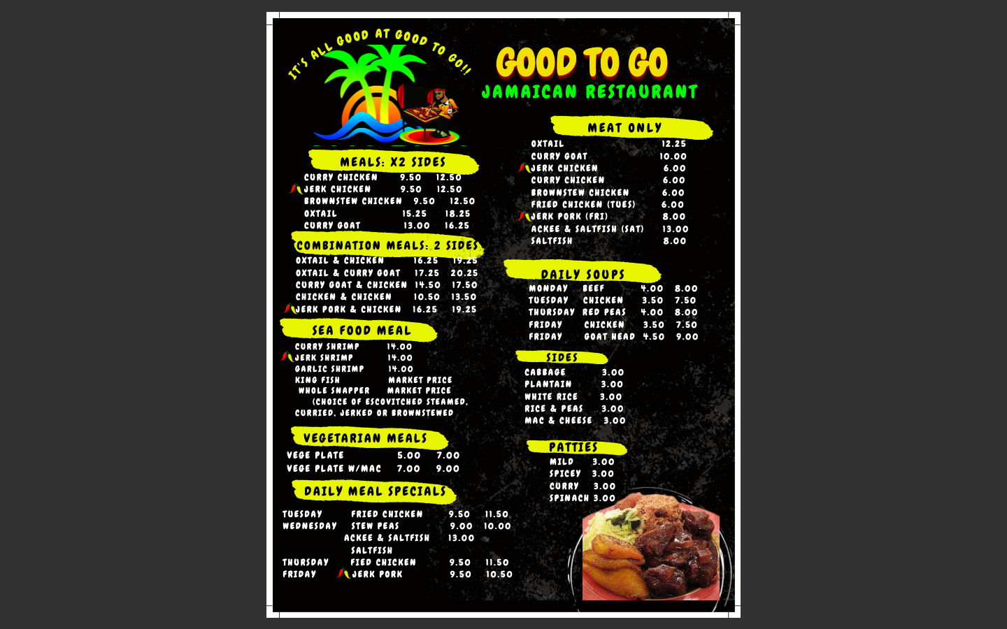 Restaurant To Go Menu | atelier-yuwa.ciao.jp