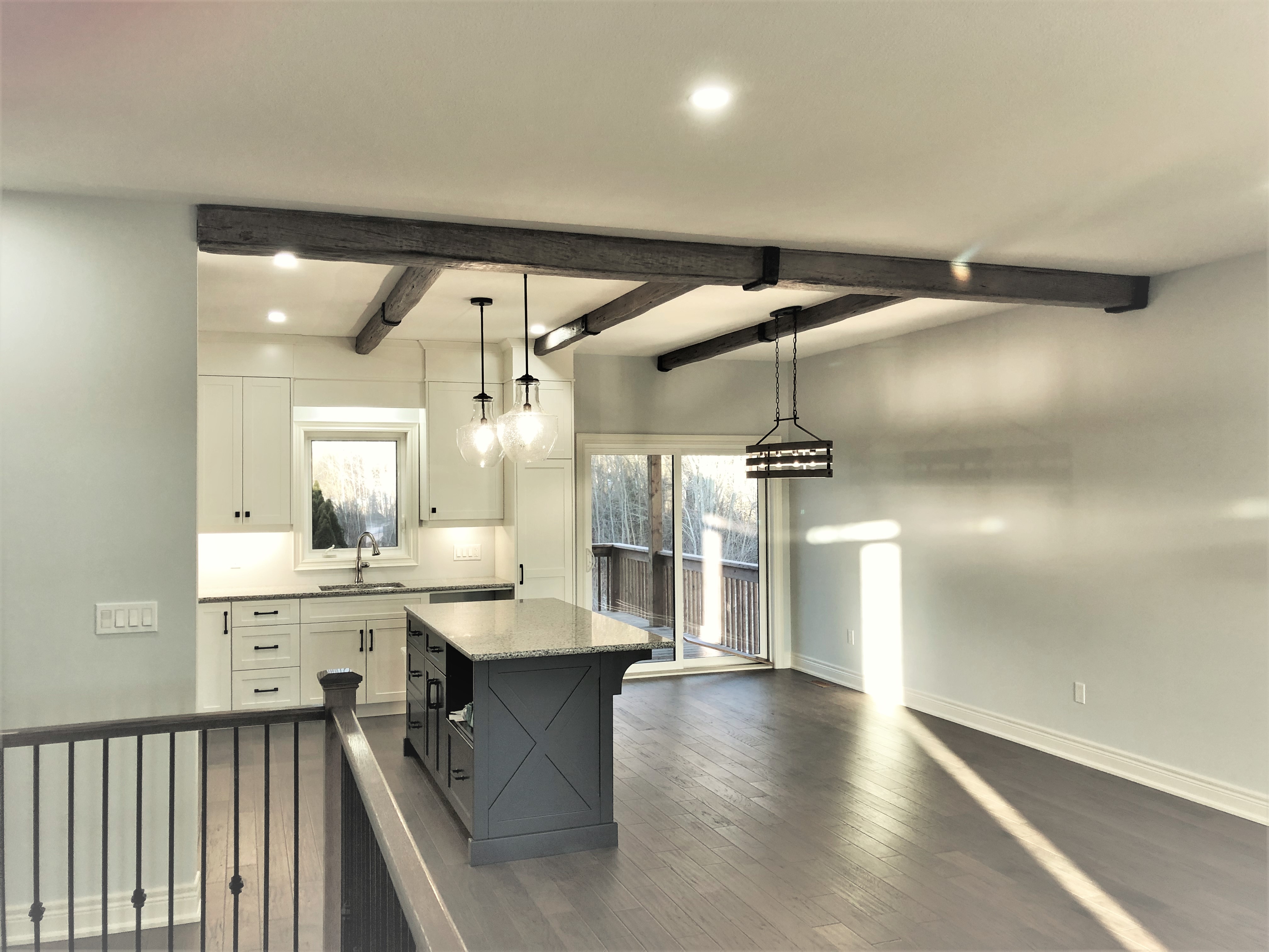 Faux Wood Ceiling Beams Ontario | Shelly Lighting