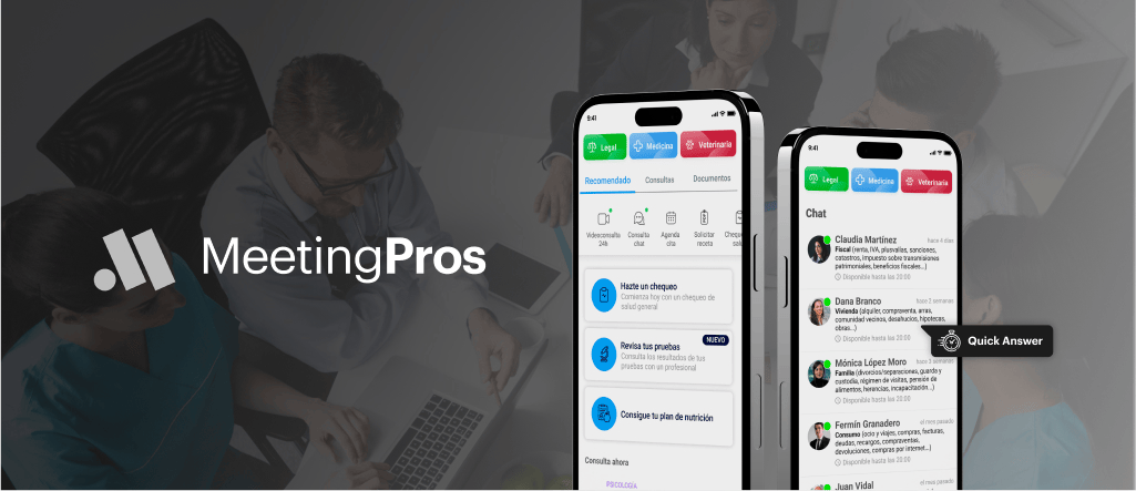 MeetingPros - El servicio de consulta con profesionales para empresas