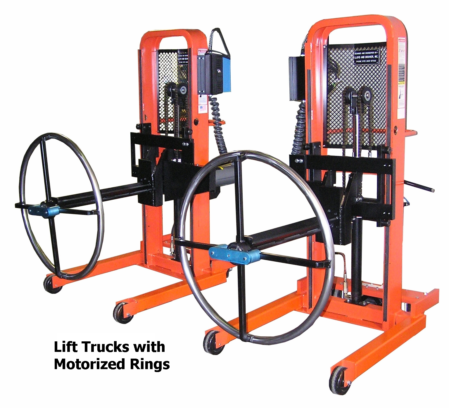 lIFT TRUCKS WITHMOTORIZED RINGS