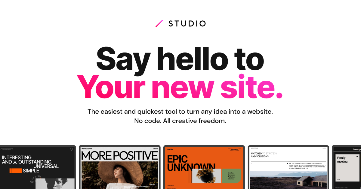 Design Editor｜STUDIO