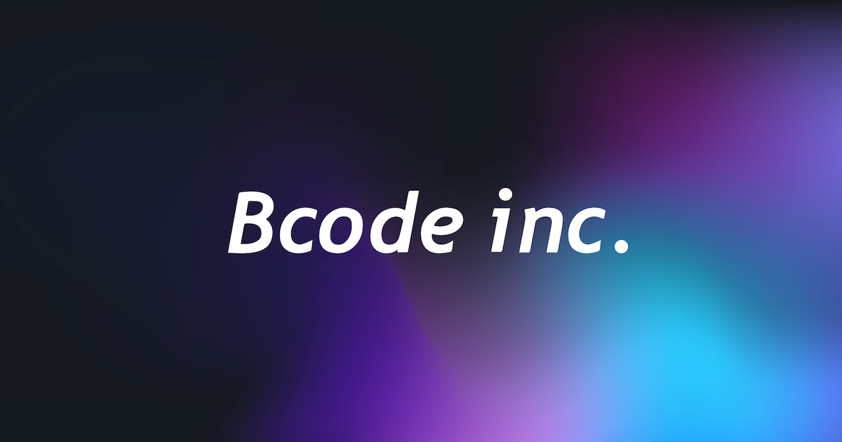 株式会社Bcode
