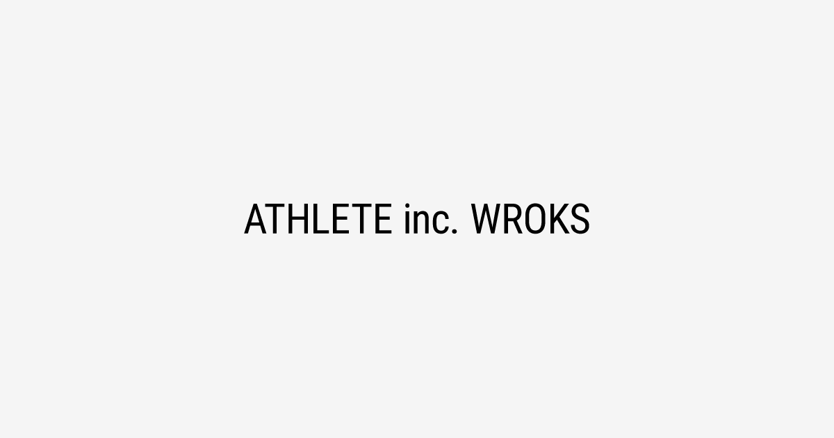 ATHLETE inc. WORKS