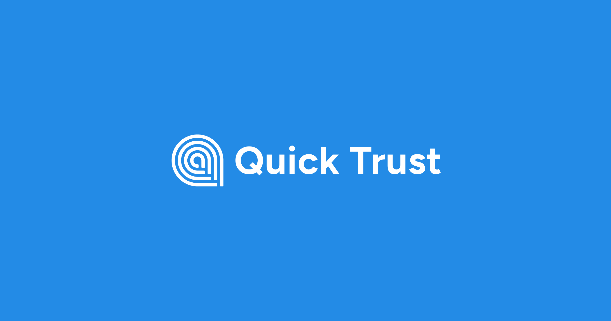 Quick Trust｜コストも品質も妥協しない次世代eKYC