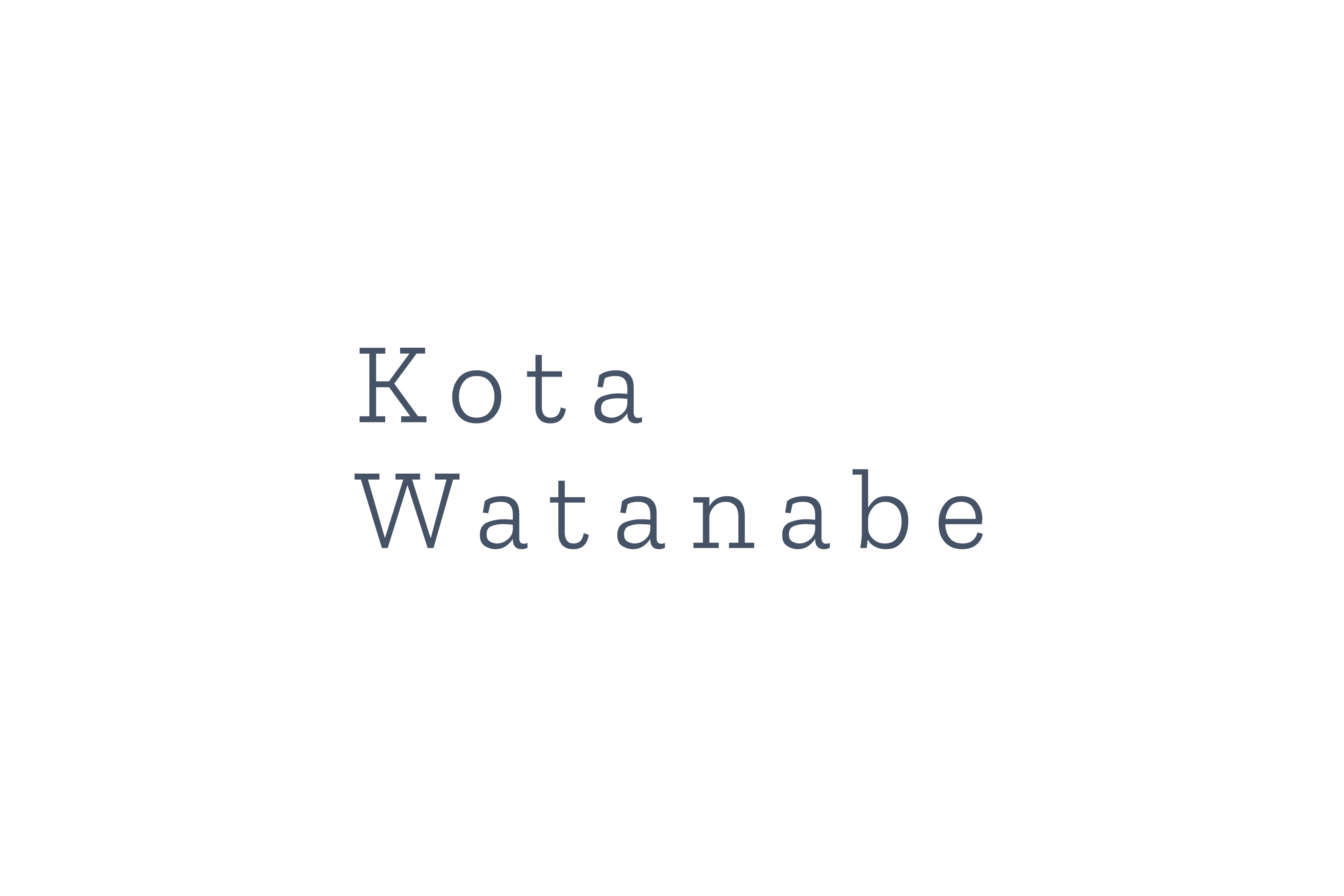 Kota Watanabe