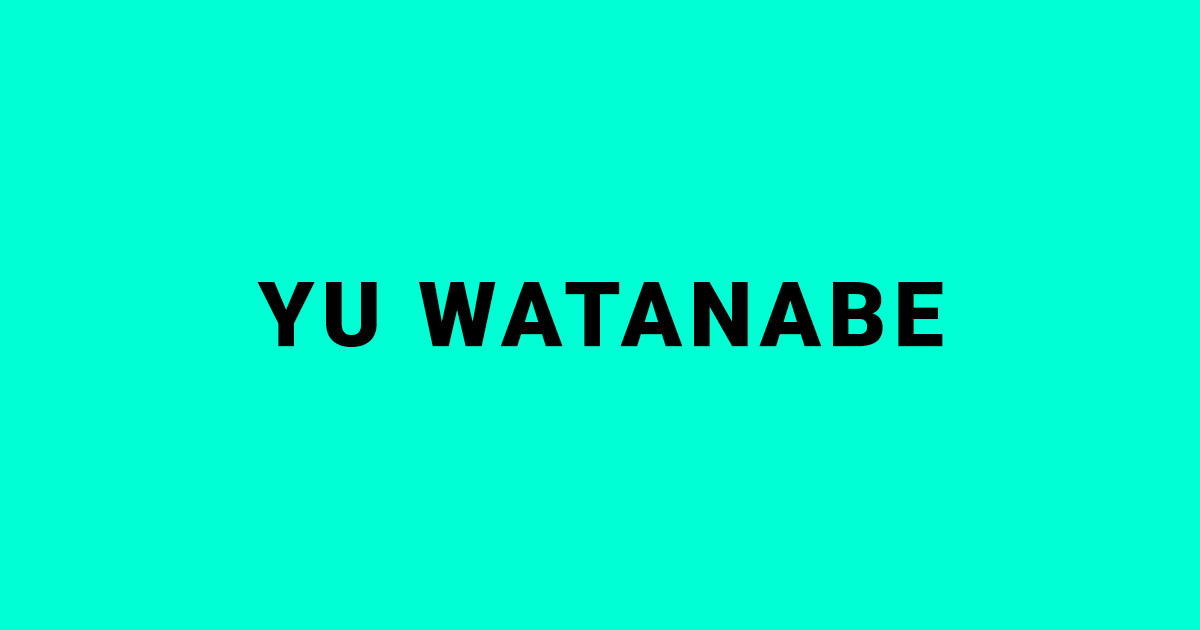Yu Watanabe -portfolio-