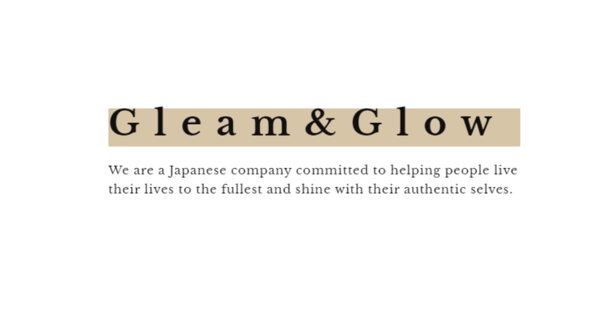 株式会社Gleam＆Glow