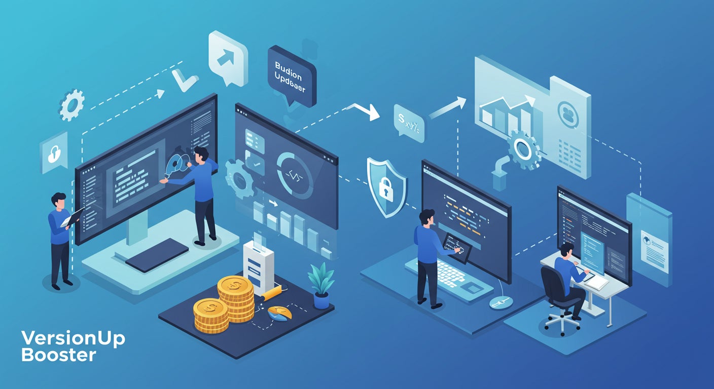PHP・Rubyプロジェクトのバージョンアップサービス | VersionUp booster