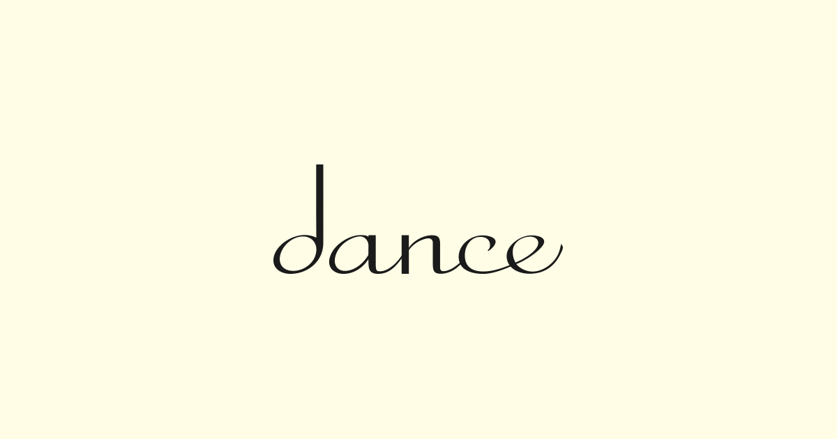 dance