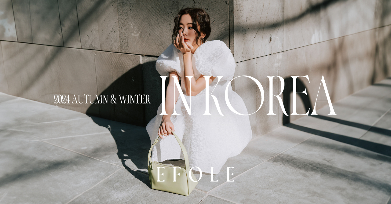 2024 AUTUMN&WINTER IN KOREA | EFOLE - CRICKET WEB