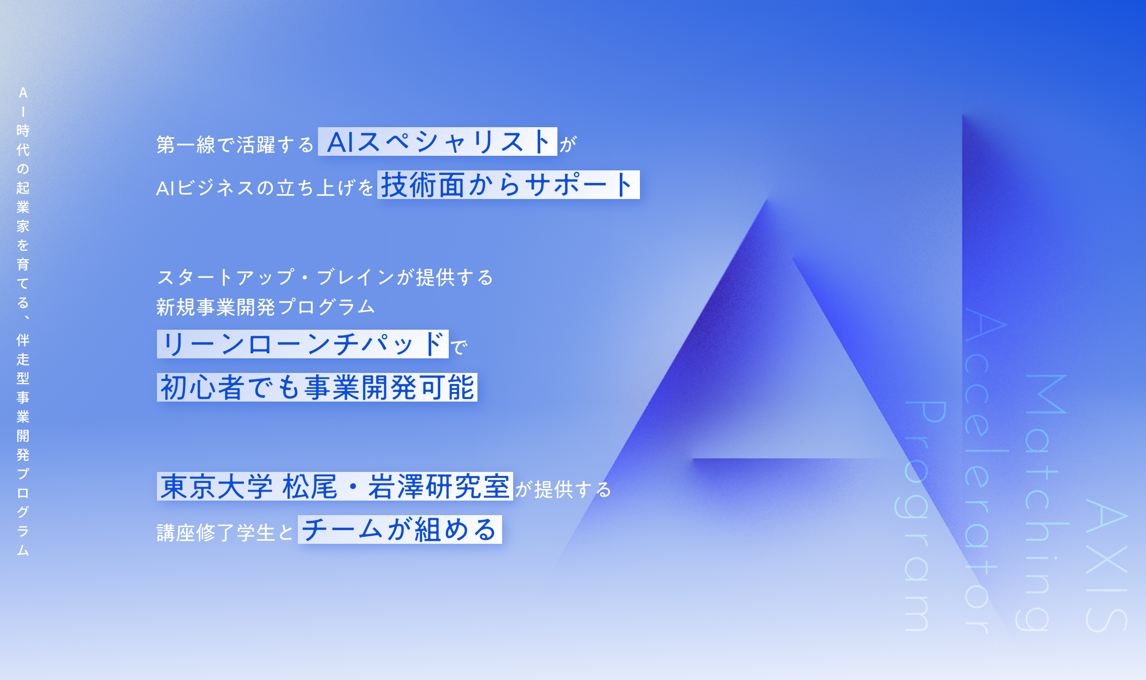 AXIS Matching Accelerator Program