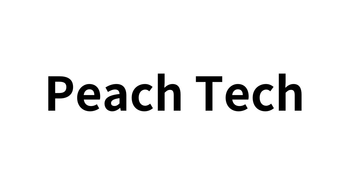Peach Tech