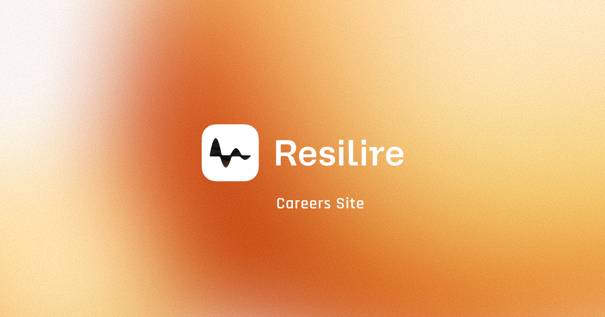 Resilire - 採用サイト
