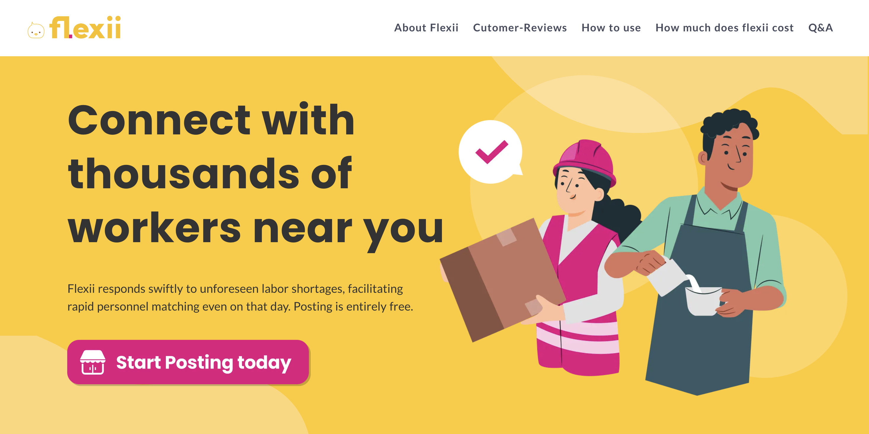 flexii | Connect with thousands of workers near you