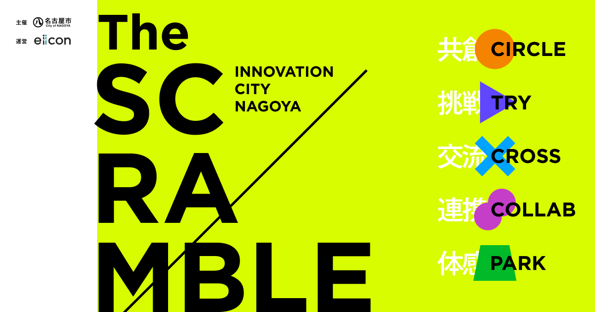 The SCRAMBLE | 名古屋市が取り組むイノベーション創出事業