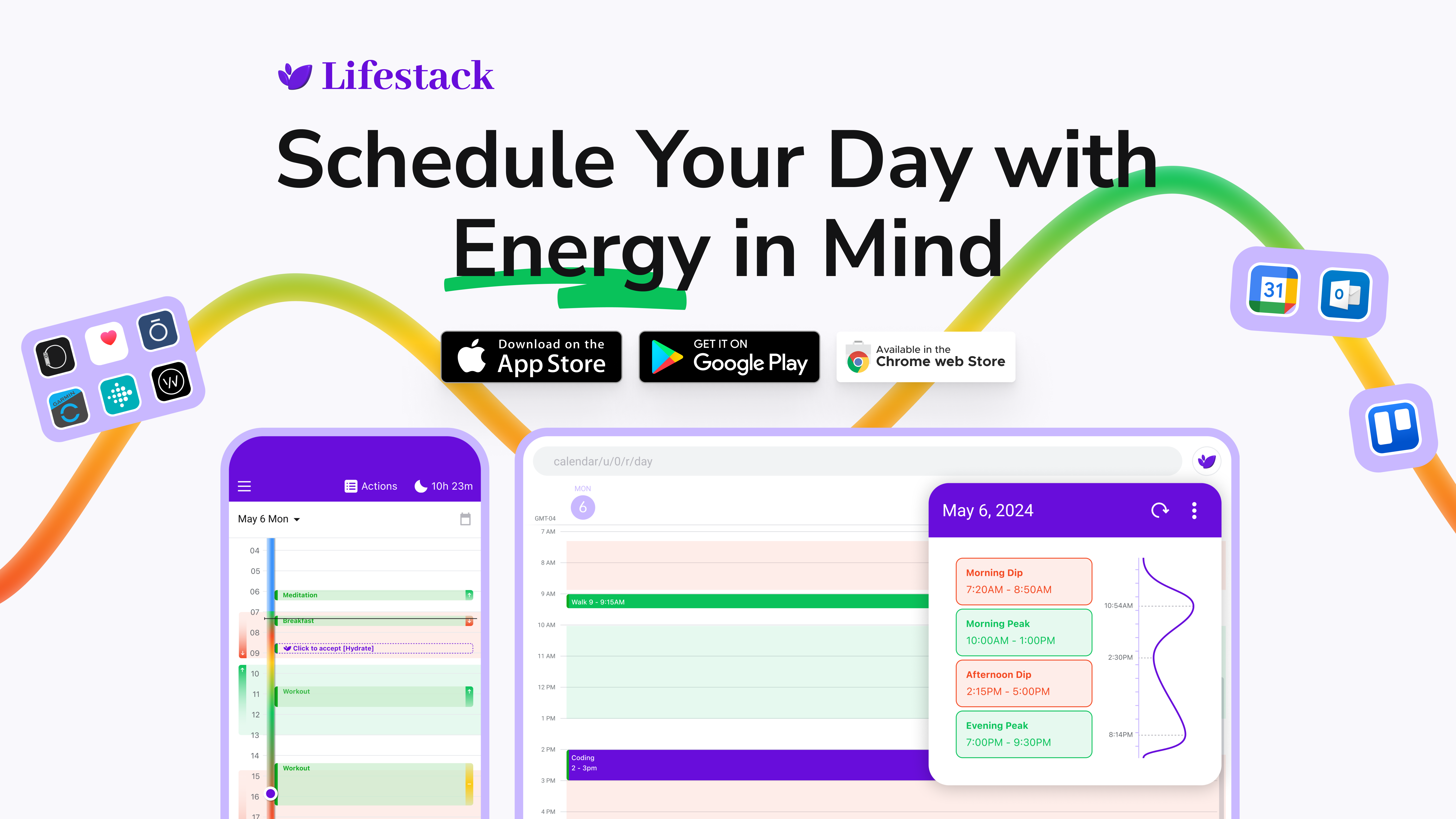 Lifestack - Calendar with Energy in Mind
