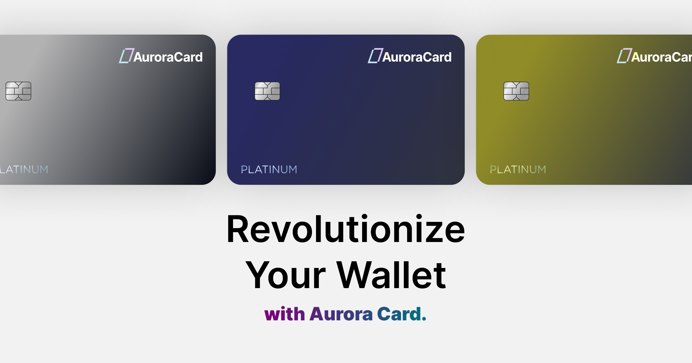 Revolutionize Your Wallet with Aurora Card - Credit Card with Multi ...
