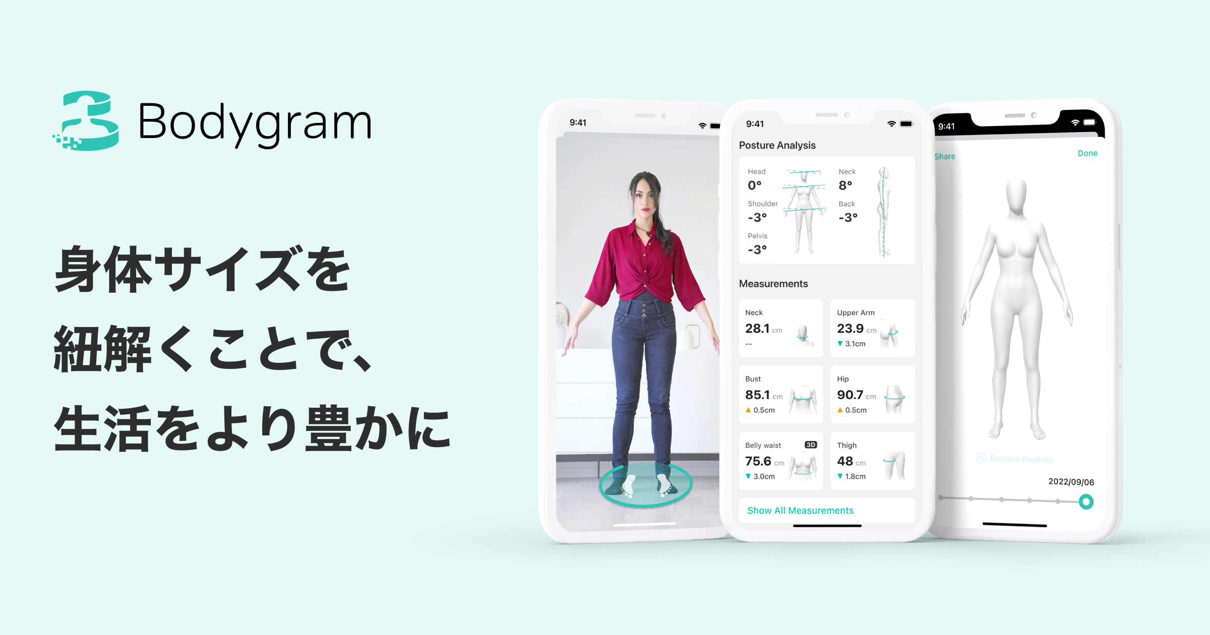 Bodygram | AI身体採寸テクノロジー