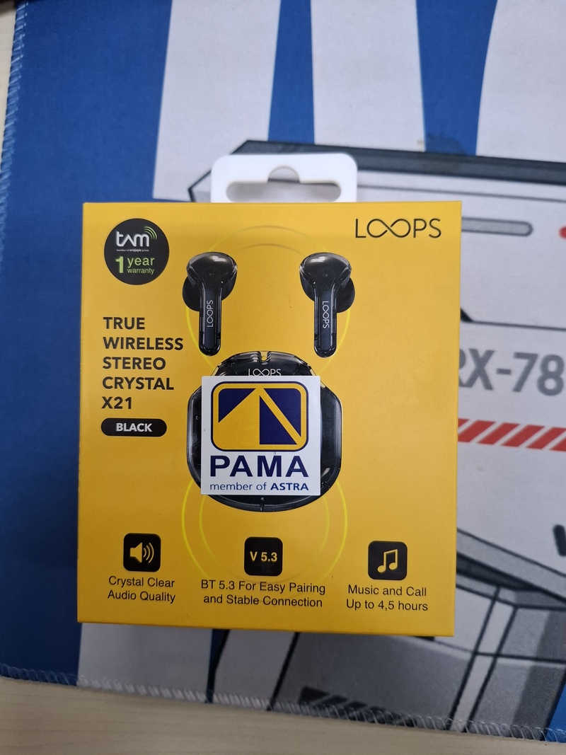 LOOPS TWS Crystal X21 Blue - Harga & Spesifikasi Terbaru 2025 | erafone.com