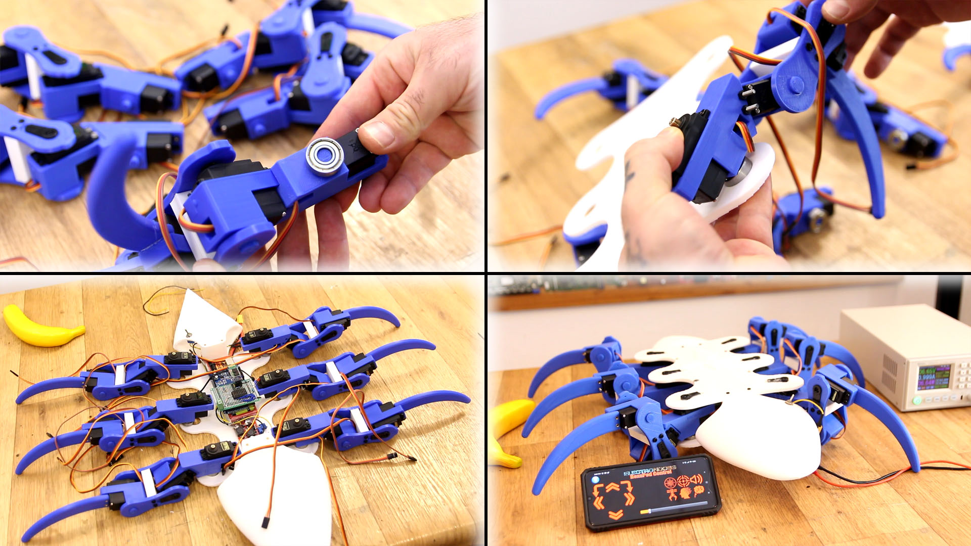 Arduino Ant Hexapod Robot Howtomechatronics Arduino Ants 40 Off