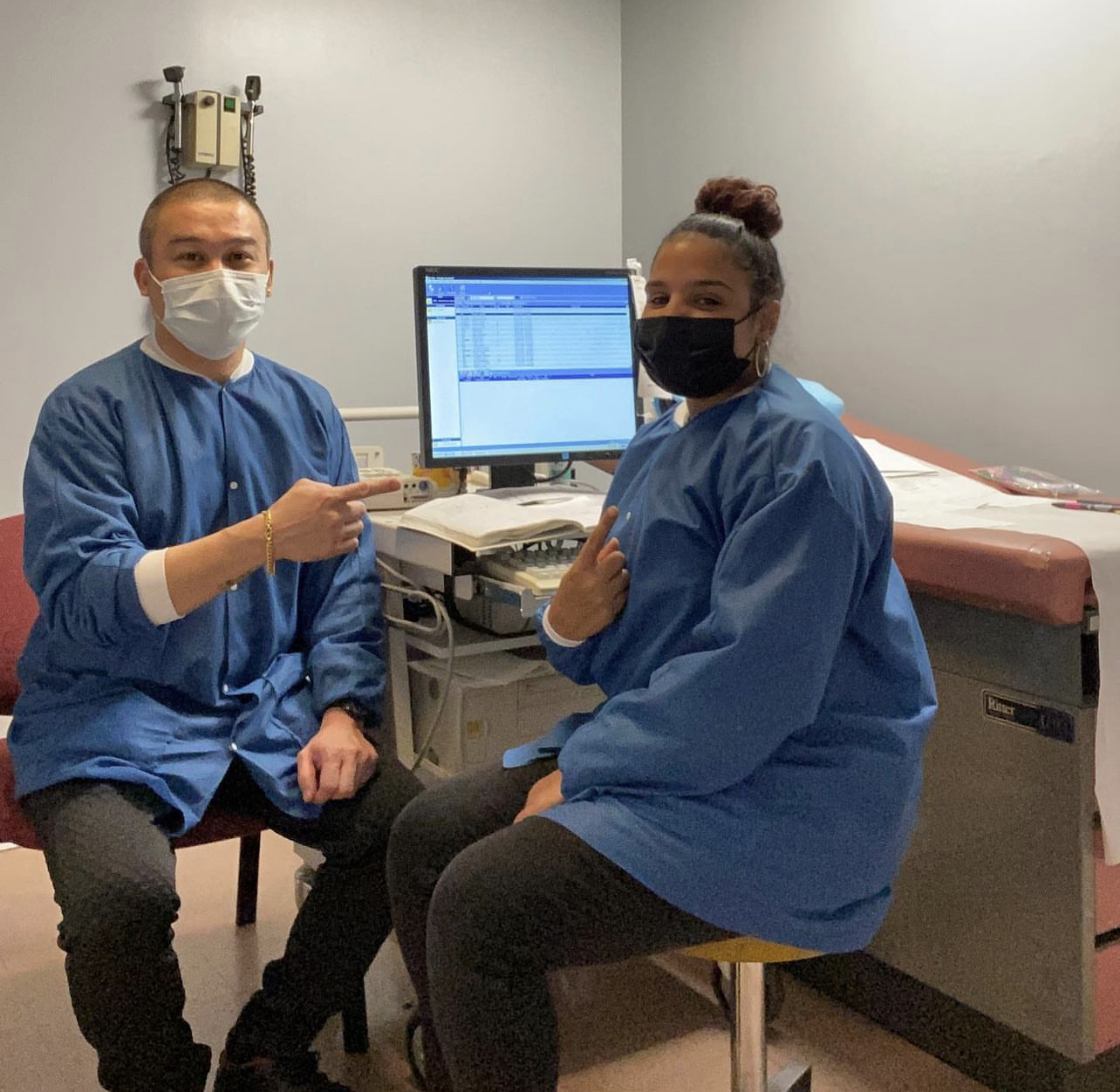 Students EEG clinical pictures