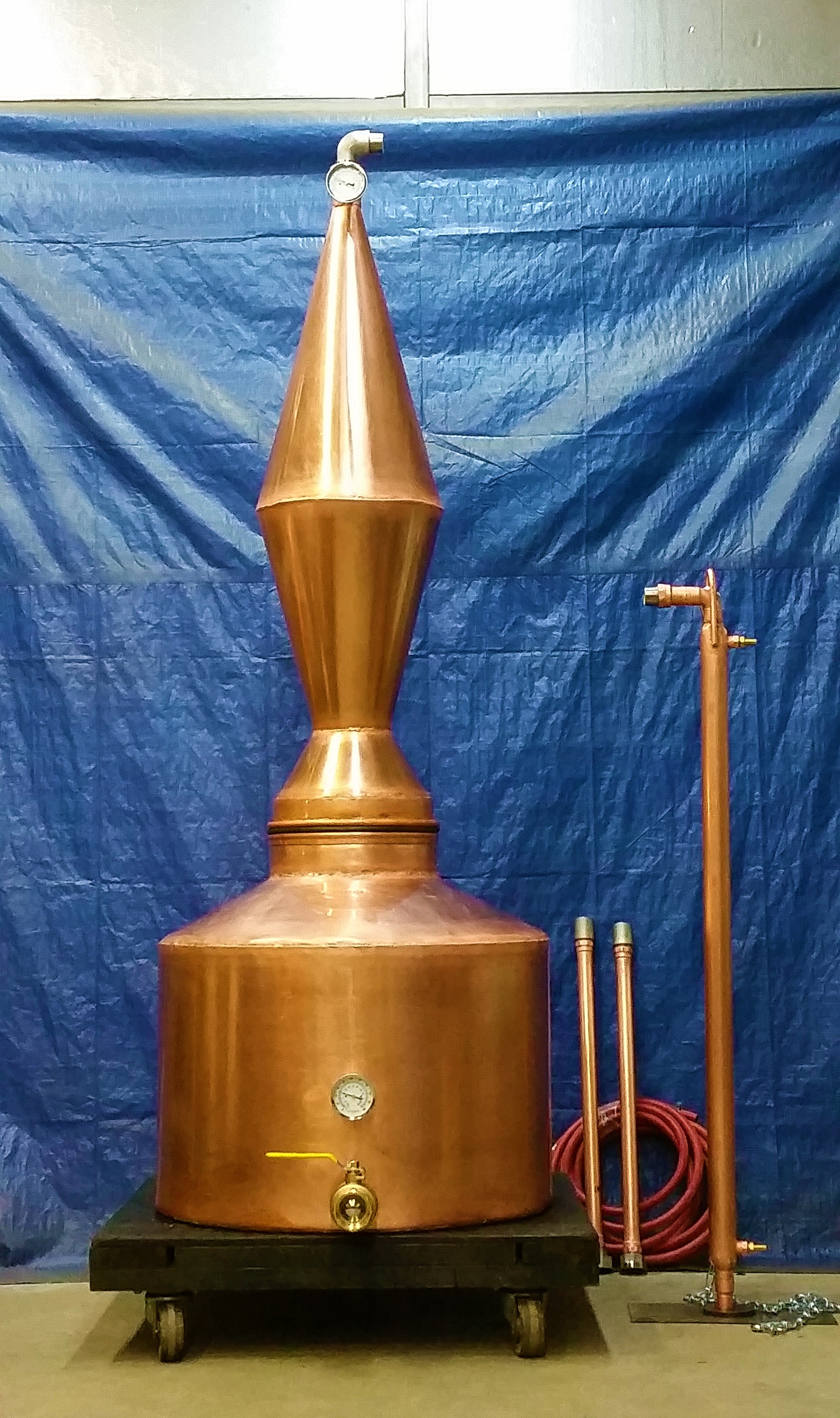 Commecial Copper Distillation Equipment Distillery Condensers Moonshine