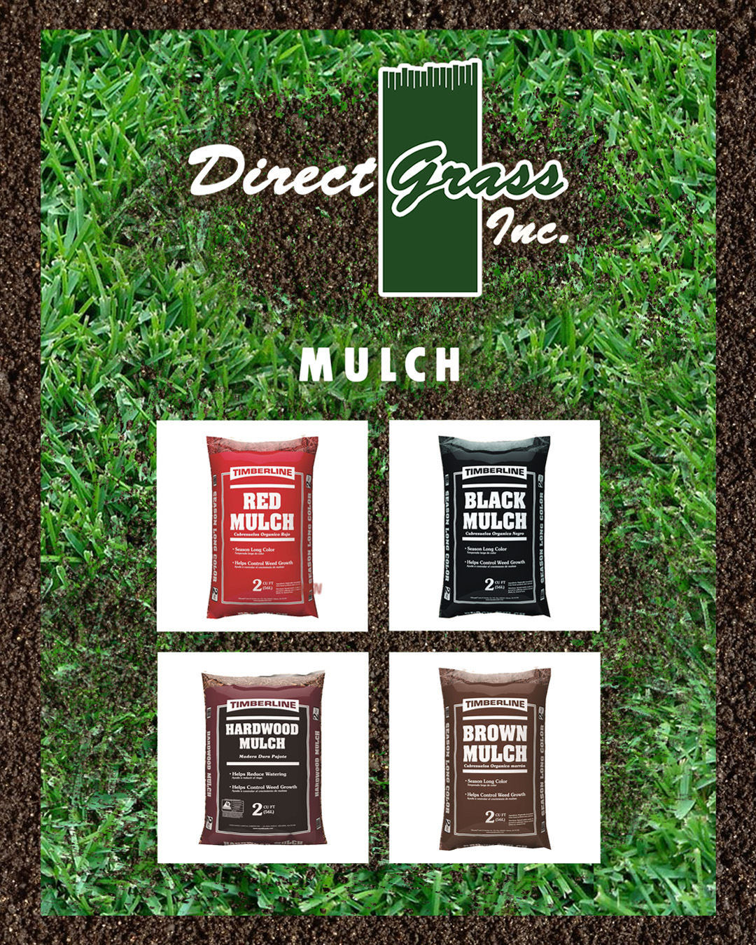 Lawn and Garden Supplies | Humble, TX - Direct Grass, Inc.