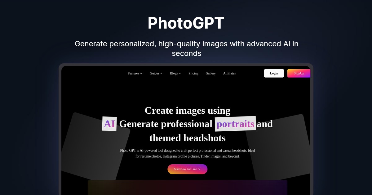 PhotoGPT: AI-Powered Image Generation Tailored to Your Needs | Deepgram