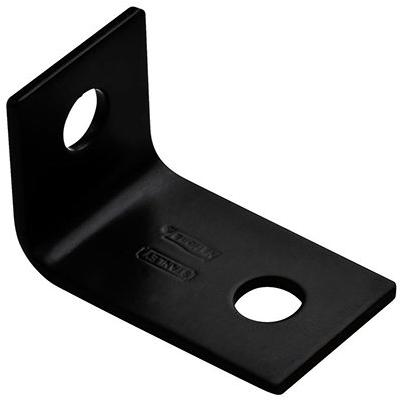 National 2.5 In. x 1.5 In. Black Heavy Duty Offset Leg Corner Brace ...